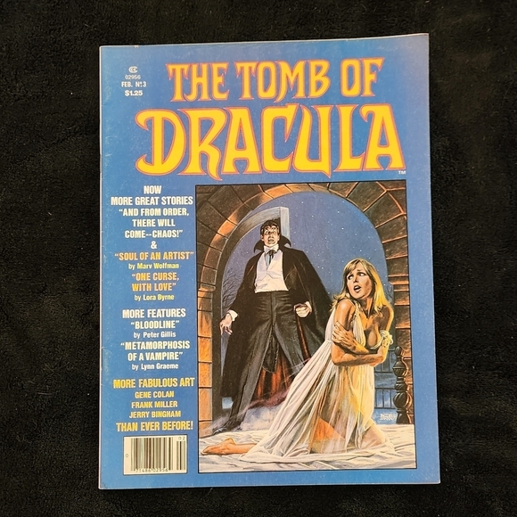 Marvel | Other | Tomb Of Dracula 3 Vf 98 Marvel Comics Magazine Bob ...